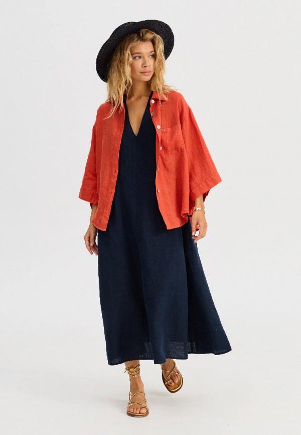 Сарафан Norveg LINEN, цвет: синий, MP002XW172D0 — купить в интернет ...