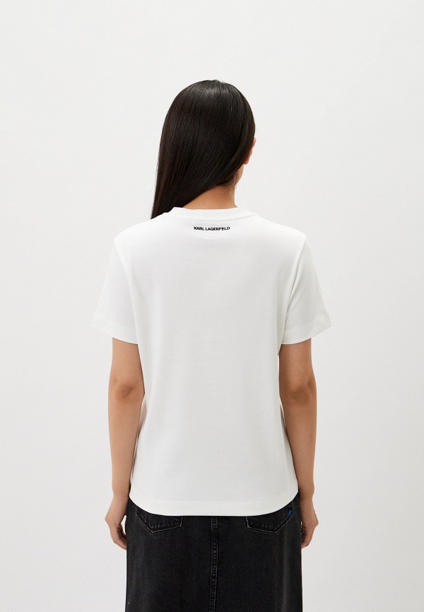 Футболка Karl Lagerfeld Lamoda Exclusive, цвет: белый, MP002XW176TE ...
