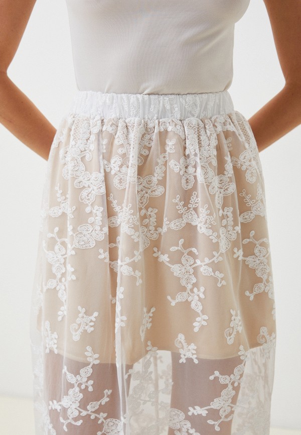 Юбка Belle Robe, цвет: белый, MP002XW178PR — купить в интернет-магазине ...