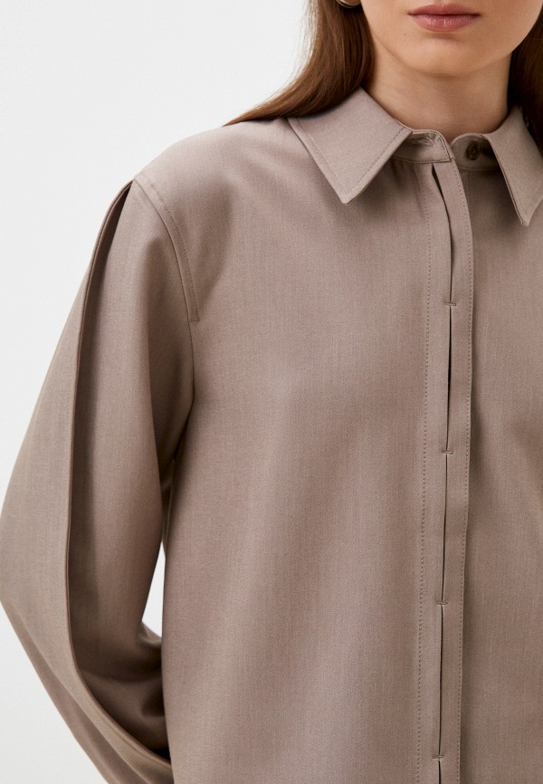 Блуза Sela, цвет: коричневый, MP002XW17ZVI — купить в интернет-магазине ...