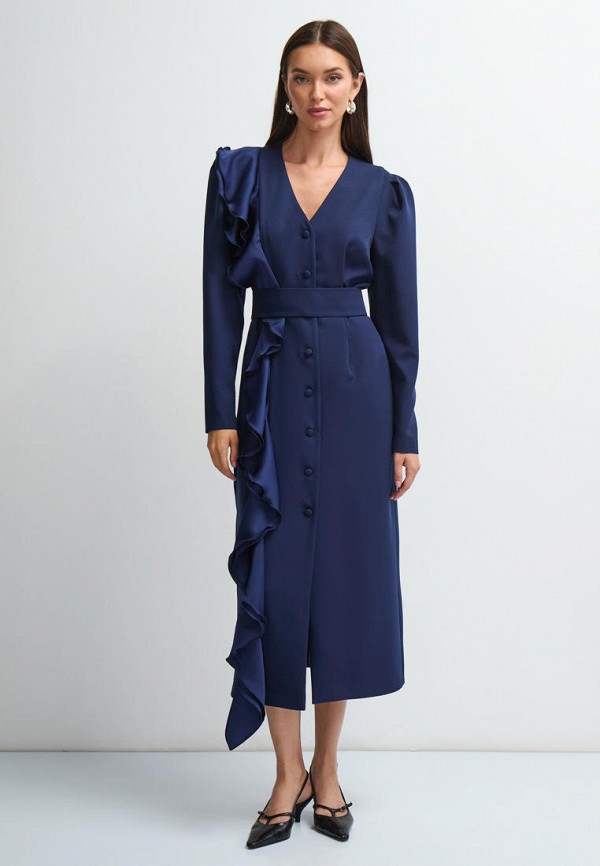 Платье Vittoria Vicci, цвет: синий, MP002XW182QX — купить в интернет-магазине Lamoda