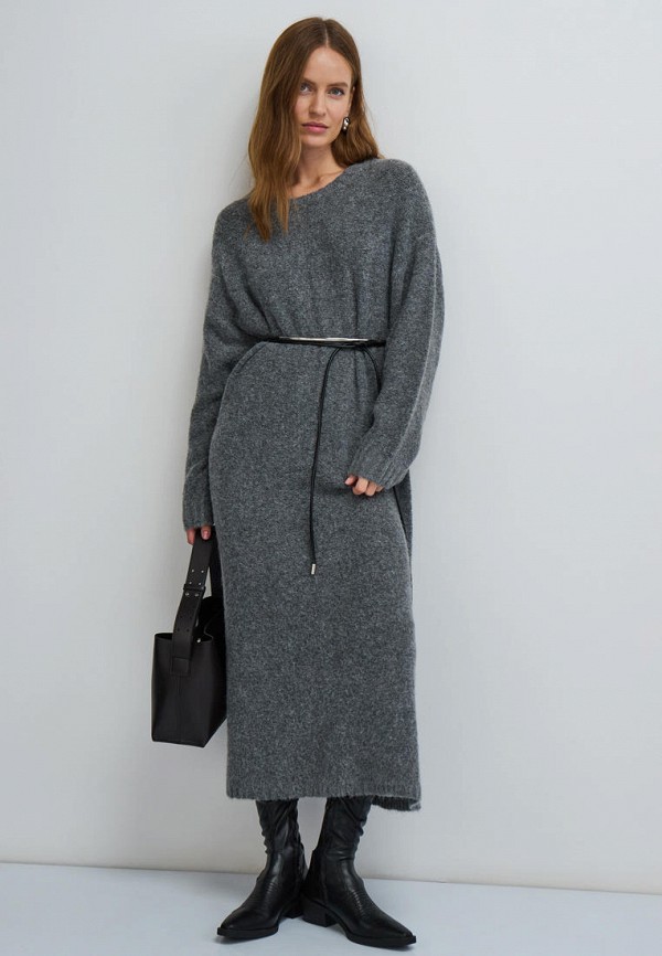 Платье Vittoria Vicci, цвет: серый, MP002XW18IAA — купить в интернет-магазине Lamoda