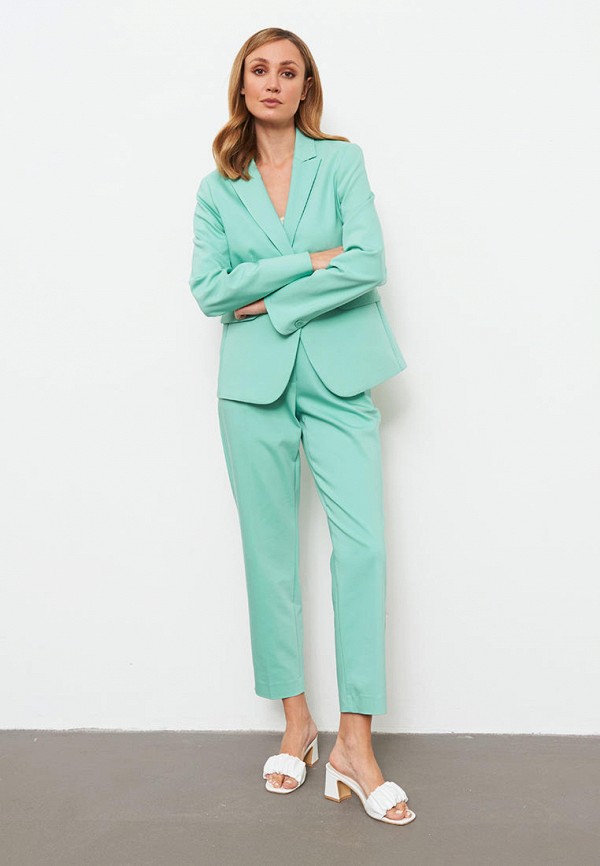 Брюки Gerry Weber, цвет: бирюзовый, MP002XW18OED — купить в интернет ...