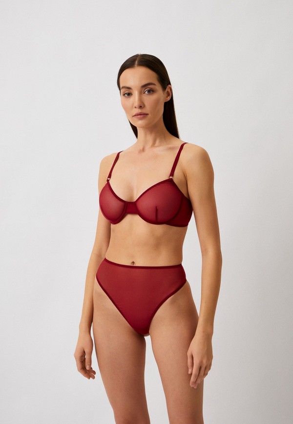 Бюстгальтер Petra Basic Ruby, цвет: бордовый, MP002XW19XDR — купить в интернет-магазине Lamoda