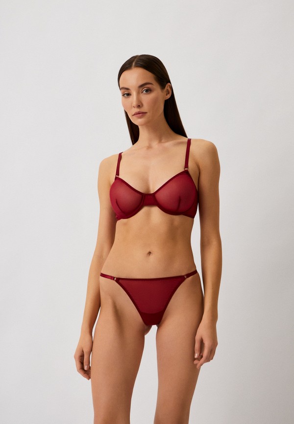 Трусы Petra Basic Ruby, цвет: бордовый, MP002XW19XDU — купить в интернет-магазине Lamoda