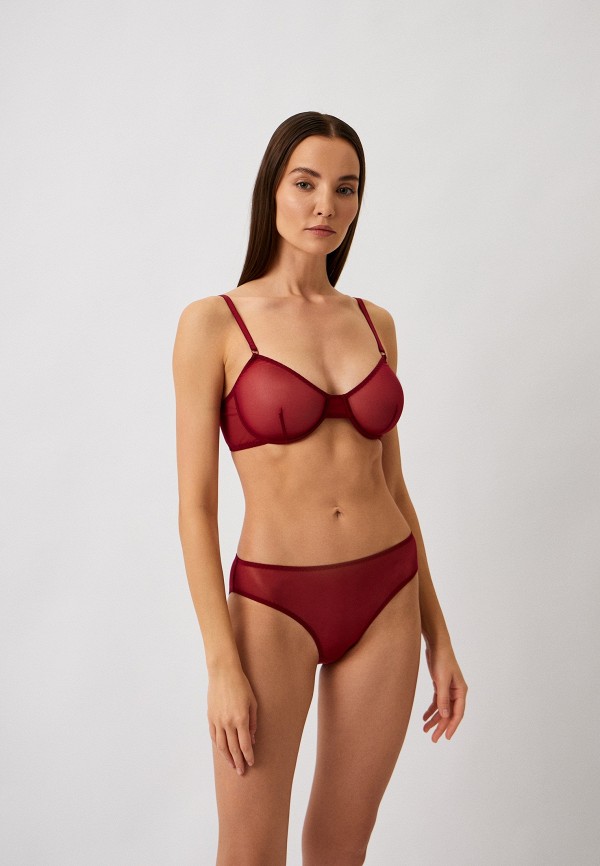 Трусы Petra Basic Ruby, цвет: бордовый, MP002XW19XDV — купить в интернет-магазине Lamoda