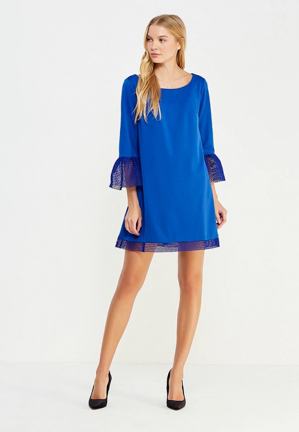Платье Vivostyle, цвет: синий, MP002XW1AKOF — купить в интернет ...