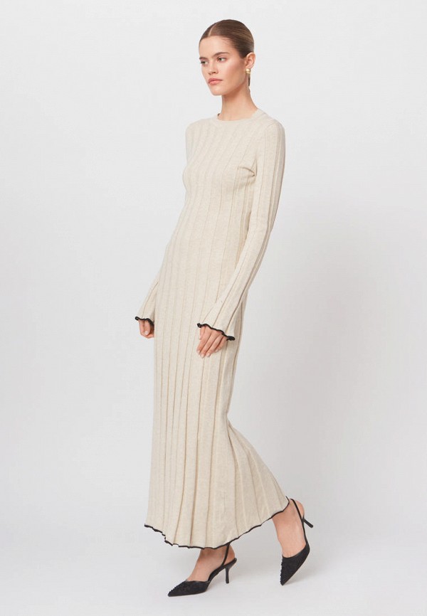 Платье Vittoria Vicci Lamoda Online Exclusive, цвет: бежевый, MP002XW1BSRT — купить в интернет ...