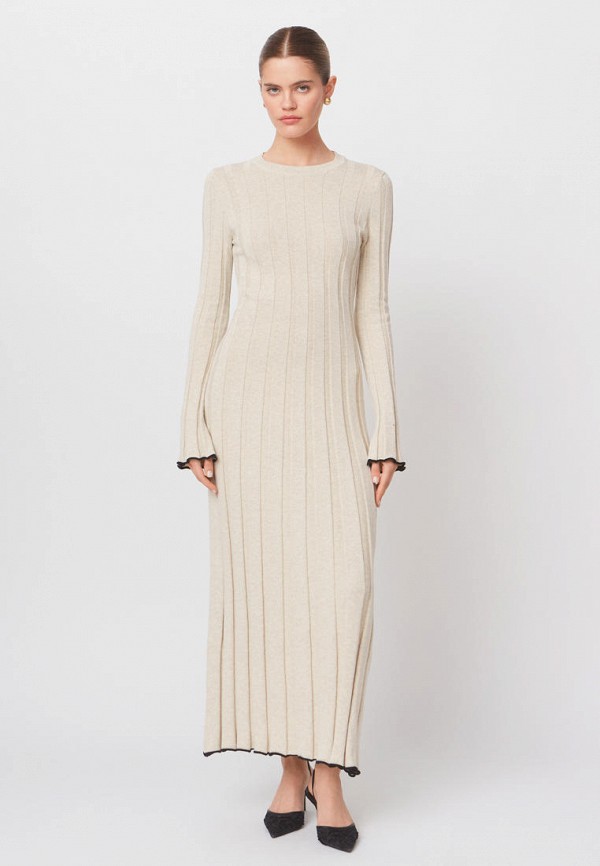 Платье Vittoria Vicci Lamoda Online Exclusive, цвет: бежевый, MP002XW1BSRT — купить в интернет ...