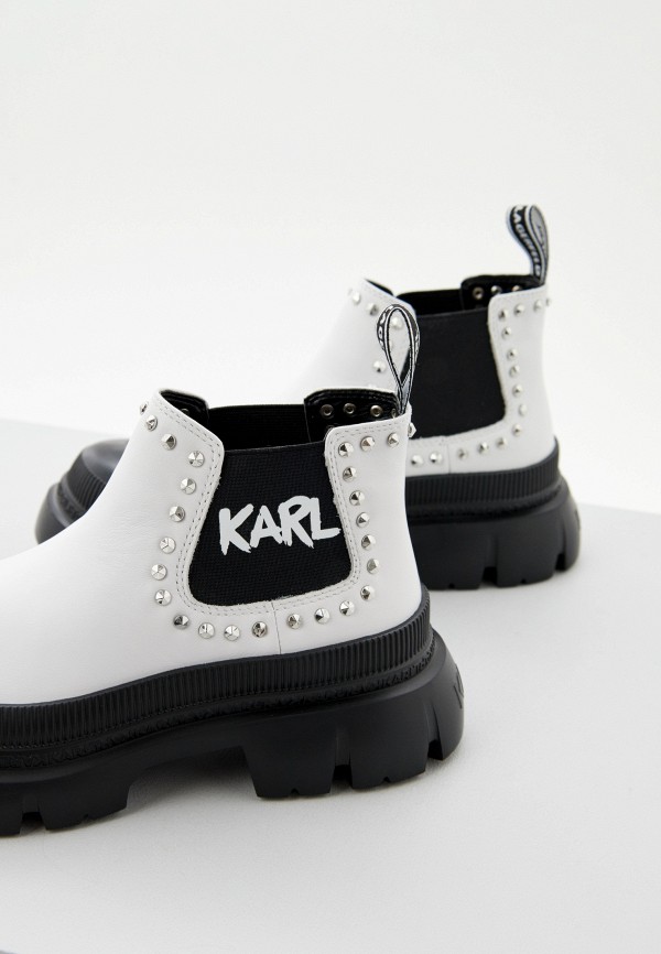 Ботинки Karl Lagerfeld, цвет: белый, MP002XW1C1PP — купить в интернет ...