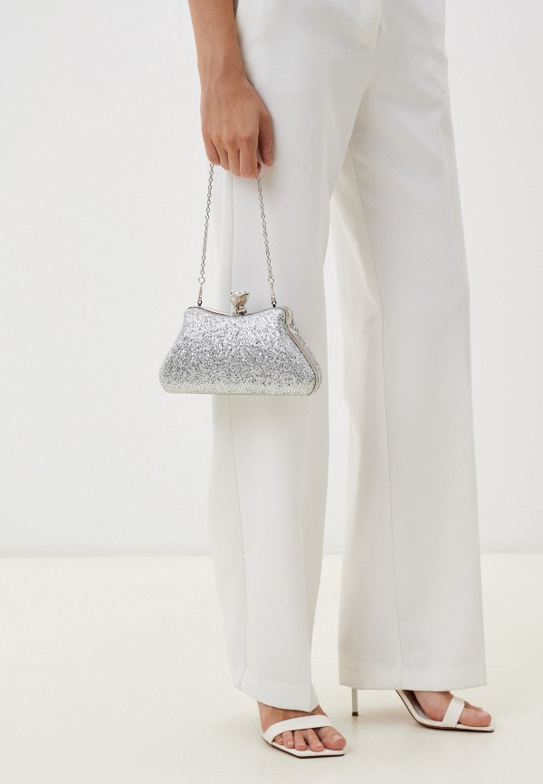 Клатч Flioraj, цвет: серебряный, MP002XW1CAWL — купить в интернет ...