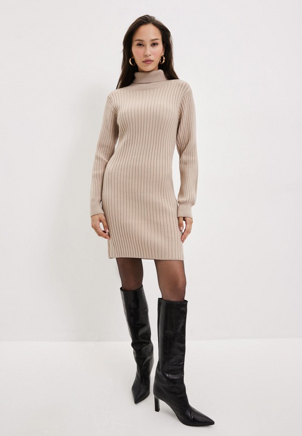 Платье Zarina Exclusive online, цвет: бежевый, MP002XW1CDM6 — купить в ...