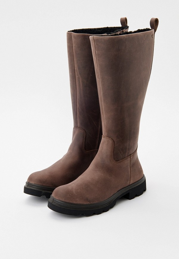 Сапоги Ecco GRAINER W, цвет: коричневый, MP002XW1CNSO — купить в ...