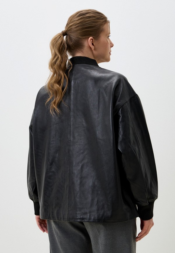 Куртка кожаная Le Monique, цвет: черный, MP002XW1FCE0 — купить в ...