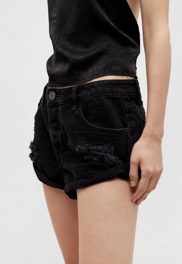 Шорты джинсовые One Teaspoon double black bandits low waist denim short ...