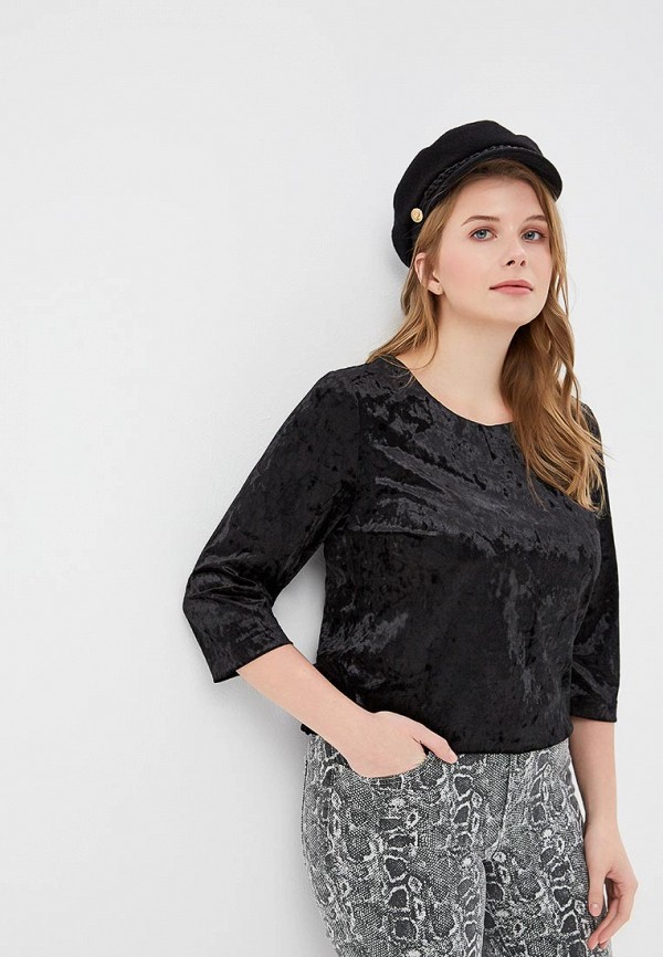 Блуза Balsako, цвет: черный, MP002XW1HDUZ — купить в интернет-магазине ...
