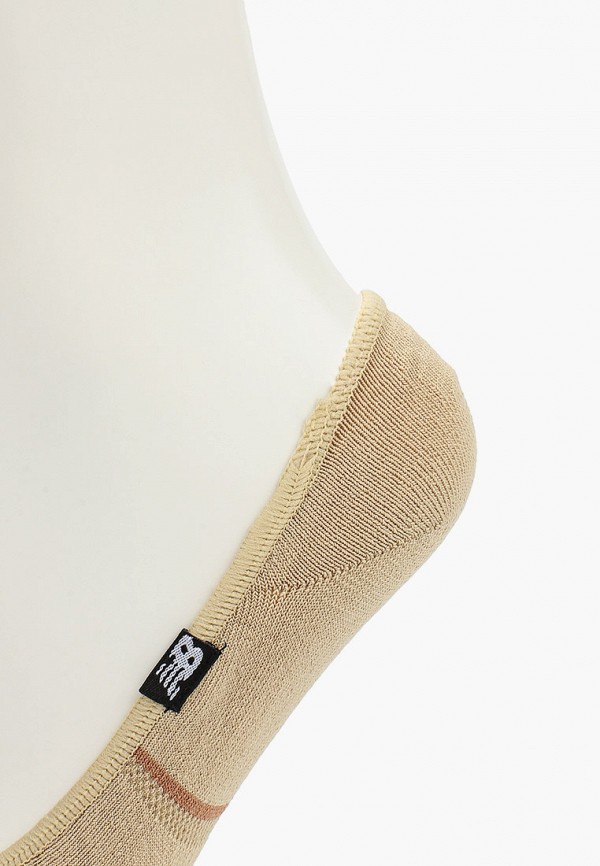 Носки 3 пары New Balance NO SHOW LINER SOCK 3 PAIR, цвет: бежевый ...
