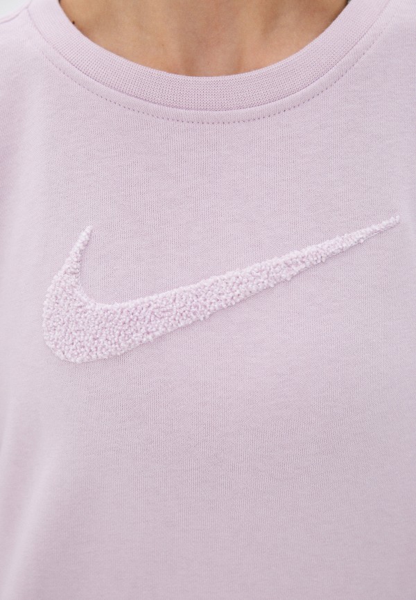 Свитшот Nike W Nk Dry Get Fit Crew Swsh цвет фиолетовый Ni464ewmqew0