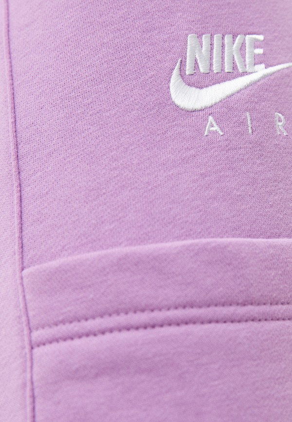 Брюки спортивные Nike W Nsw Air Pant Flc Mr цвет фиолетовый