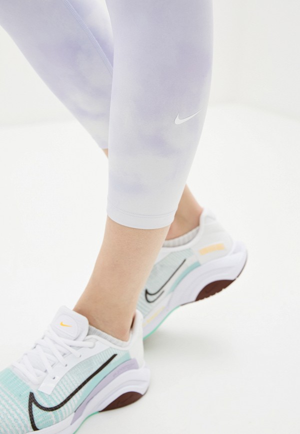 Тайтсы Nike W NIKE ONE ICNLCSH CROP TGT CR, цвет: фиолетовый ...