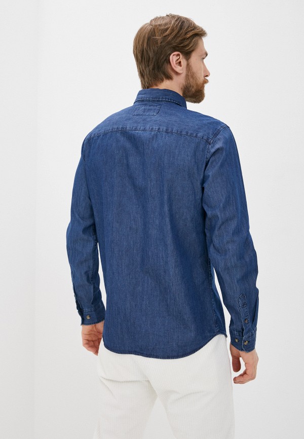 Рубашка джинсовая Produkt, цвет: синий, PR030EMMLQM7 — купить в ...
