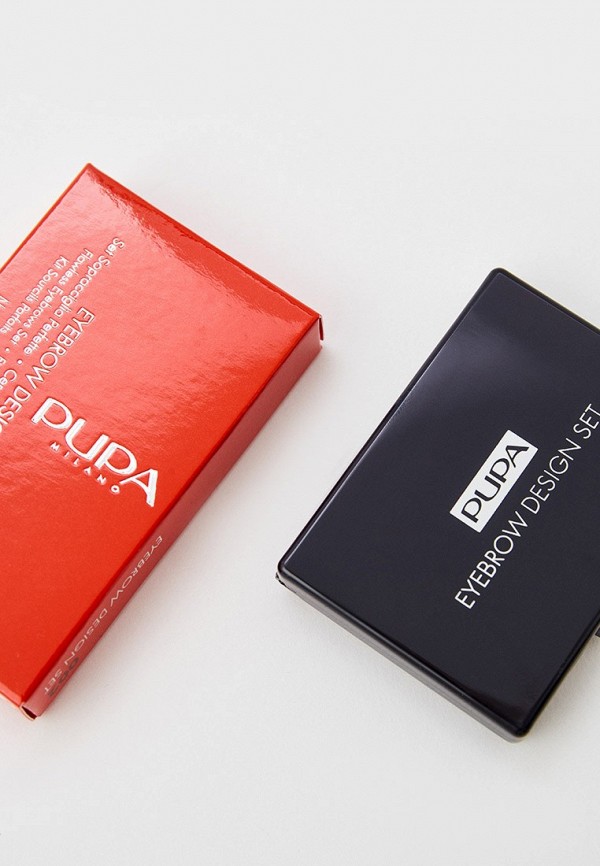 Палетка для бровей Pupa EYEBROW SET, тон 02 коричневый. 1.1 г, цвет ...