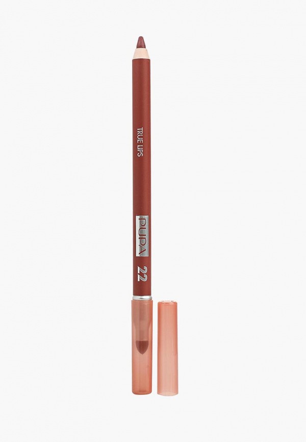 Карандаш для губ Pupa TRUE LIPS, с аппликатором, тон 022 plum brown, 1. ...