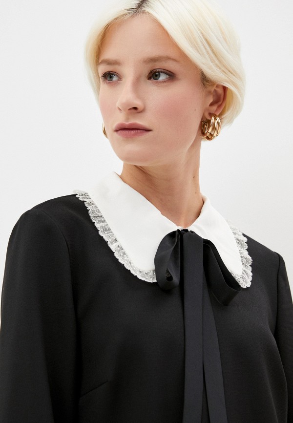 Платье Red Valentino, цвет: черный, RE025EWJWQB9 — купить в интернет ...