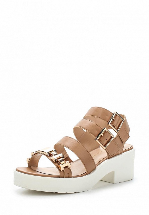 Босоножки River Island, цвет: коричневый, RI004AWEFP60 — купить в ...