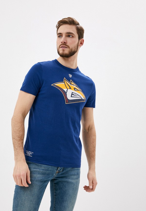 Футболка Atributika & Club™ ХК Металлург Магнитогорск, цвет: синий ...
