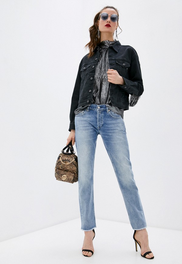 Куртка джинсовая Replay, цвет: черный, RTLAAB766501 — купить в интернет ...