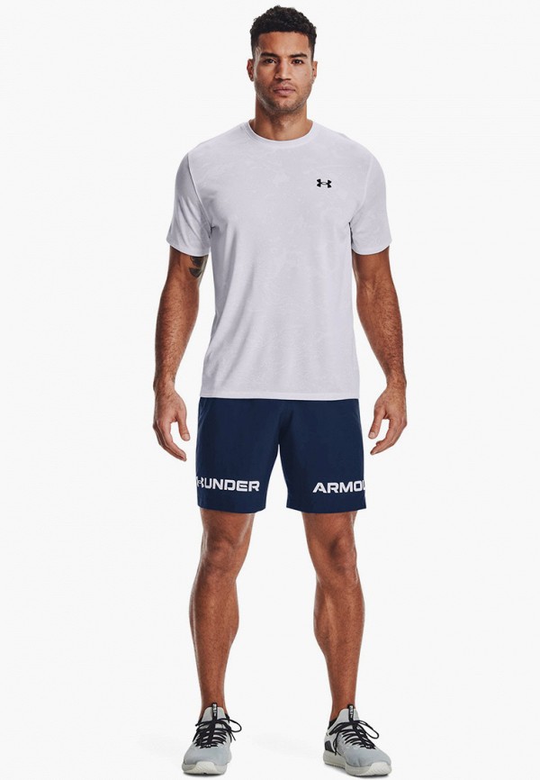 Шорты спортивные Under Armour UA Woven Graphic WM Short, цвет: синий ...