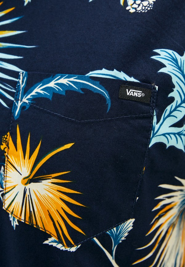 Рубашка Vans, цвет: синий, RTLAAE383701 — купить в интернет-магазине Lamoda