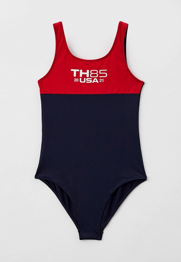 Купальник Tommy Hilfiger, цвет: синий, RTLAAE476901 — купить в интернет ...