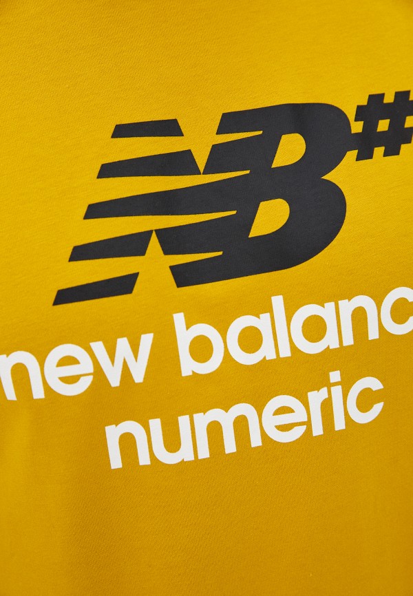Футболка New Balance NB Numeric Logo Stacked, цвет: желтый ...