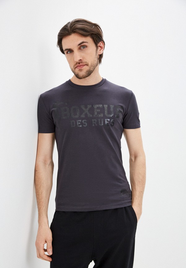 Футболка Boxeur Des Rues, цвет: серый, RTLAAG881601 — купить в интернет ...