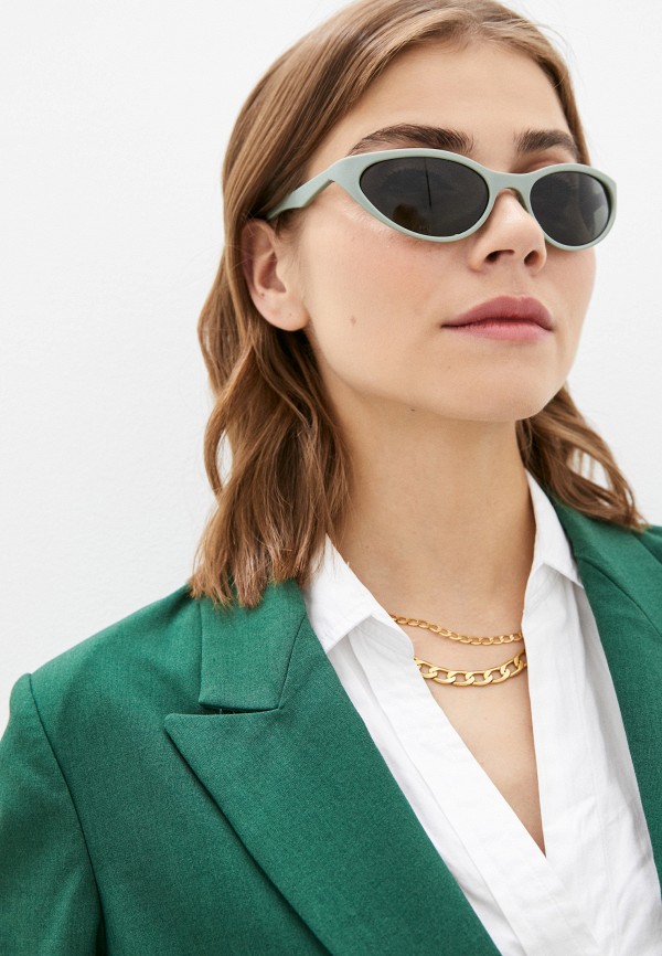 Очки солнцезащитные Mango KYTE, цвет: зеленый, RTLAAI597001 — купить в ...