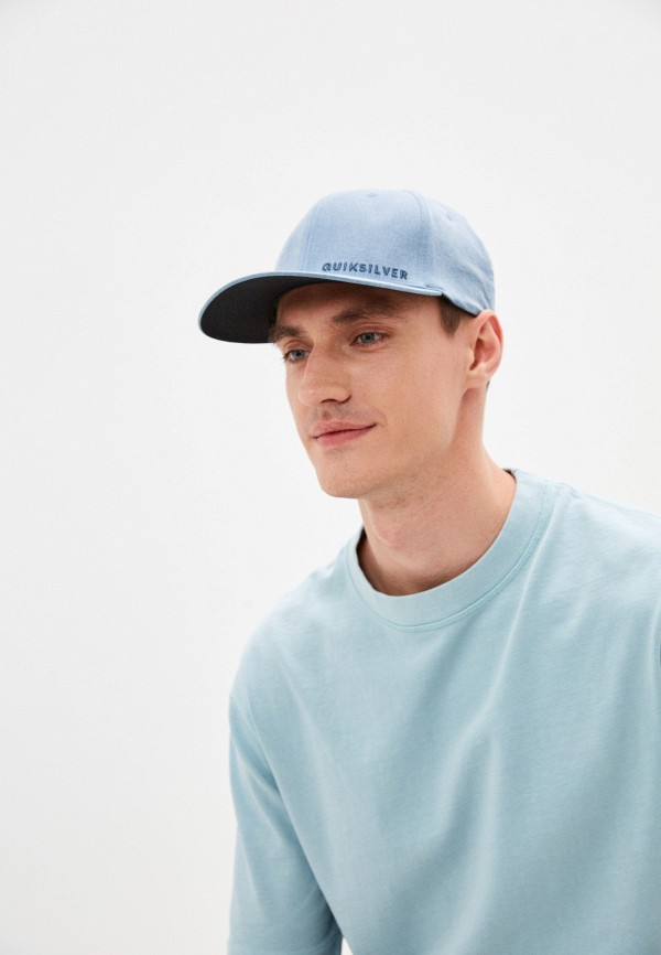 Бейсболка Quiksilver SIDESTAY HDWR BYJ0, цвет: голубой, RTLAAJ195201 ...