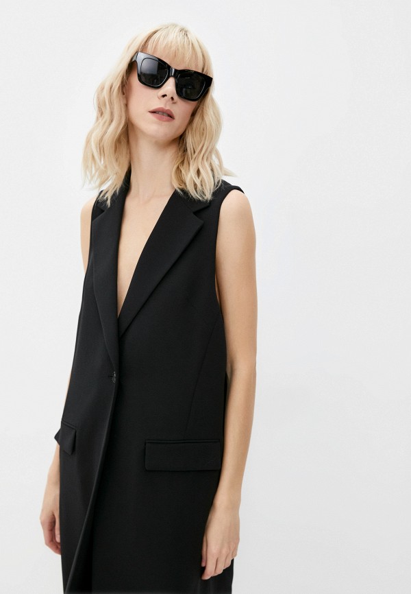 Жилет Karl Lagerfeld, цвет: черный, RTLAAL615101 — купить в интернет ...
