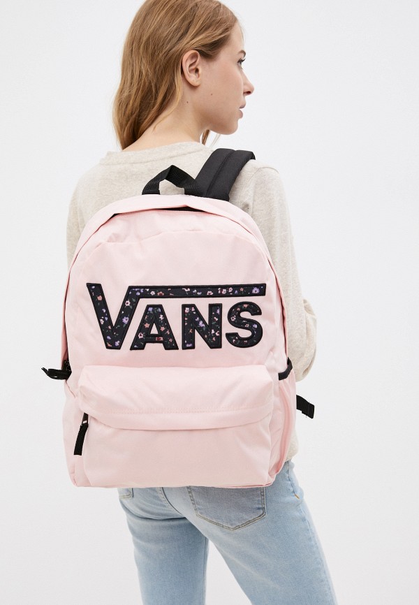 Рюкзак Vans, цвет: розовый, RTLAAM669501 — купить в интернет-магазине ...