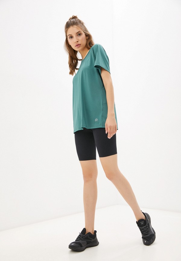 Футболка спортивная Nativos Camisa, цвет: бирюзовый, RTLAAN683201 ...