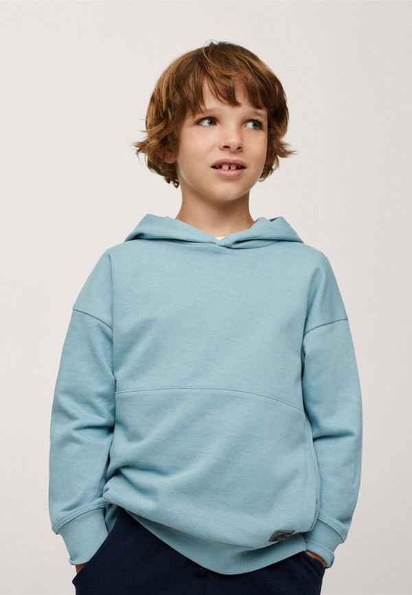 Худи Mango Kids EDDIE, цвет: голубой, RTLAAP426001 — купить в интернет ...