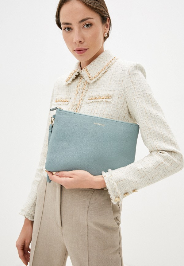 Клатч Coccinelle ENVELOPES, цвет: голубой, RTLAAP570801 — купить в ...