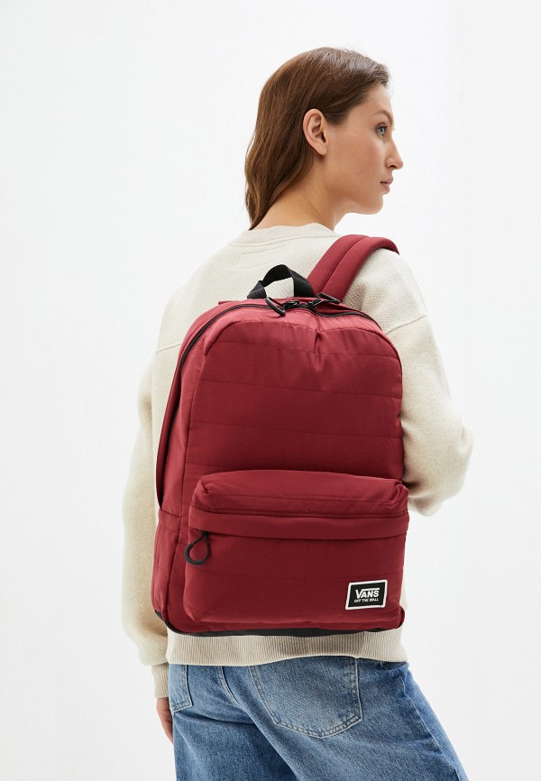 Рюкзак Vans PUFFED UP BACKPACK, цвет: бордовый, RTLAAQ211001 — купить в ...