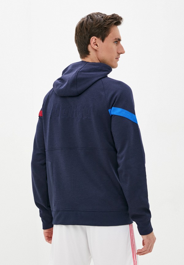 Худи Nike FCB MNK DF TRAVEL FLC HD 3/4Z, цвет: синий, RTLAAQ710501 ...