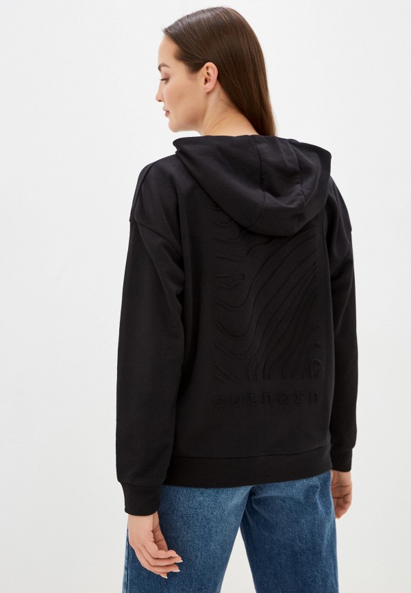 Худи Outhorn, цвет: черный, RTLAAS213001 — купить в интернет-магазине ...