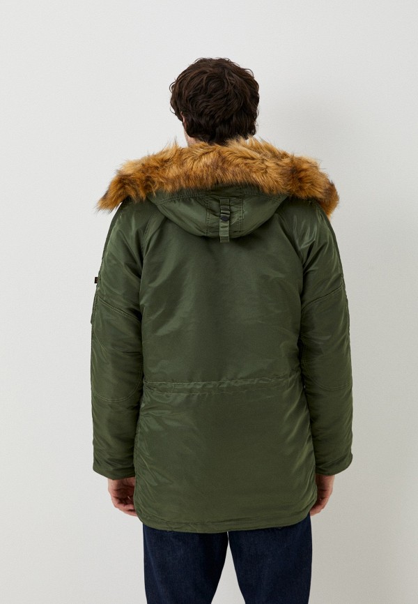 Парка Alpha Industries N-3B SLIM FIT, цвет: хаки, RTLAAT611801 — купить ...