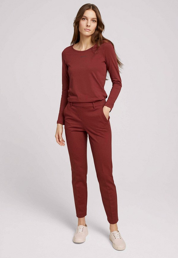 Брюки Tom Tailor, цвет: бордовый, RTLAAT623301 — купить в интернет ...