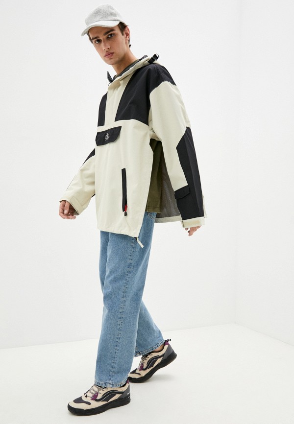 Куртка горнолыжная DC Shoes DC-43 ANORAK M SNJT TGD0, цвет: бежевый ...