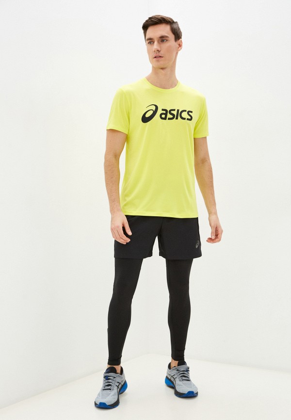 Футболка спортивная ASICS CORE ASICS TOP, цвет: зеленый, RTLAAU695301 ...